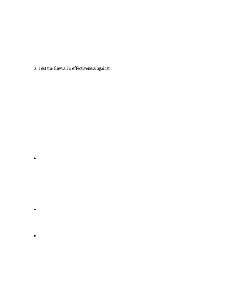 Iptables Firewall Configuration Lab | PDF | Denial Of Service Attack ...
