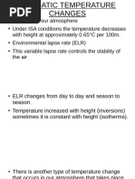 ELR, DALR, and SALR Explained | PDF | Meteorology | Atmosphere