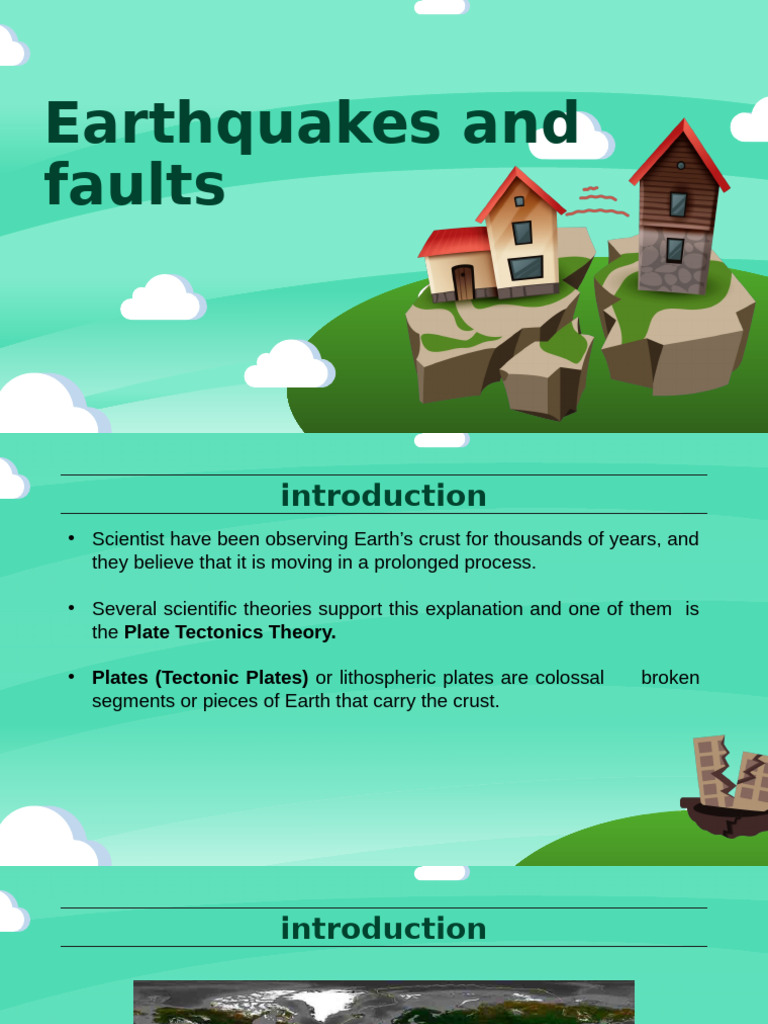 Earthquake and Faults | PDF | Earthquakes | Plate Tectonics