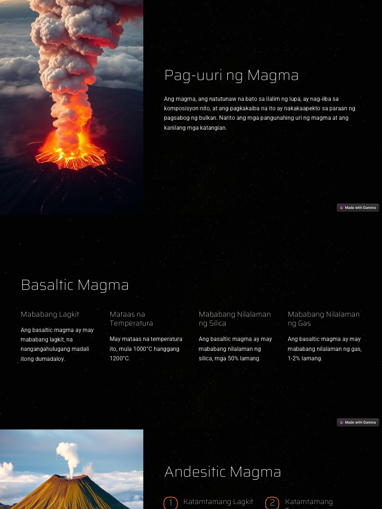 Pag Uuri NG Magma | PDF