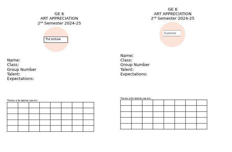 GE 6 Art Appreciation S2 2024-25 | PDF