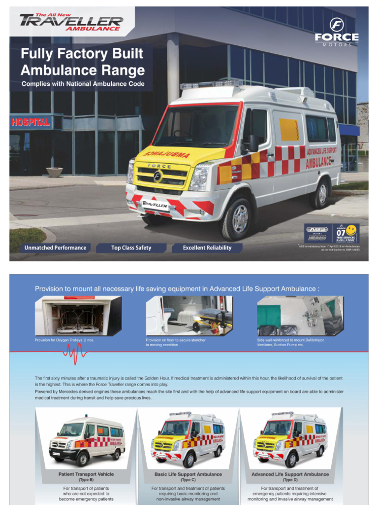 BSVI Ambulance Brochure | PDF