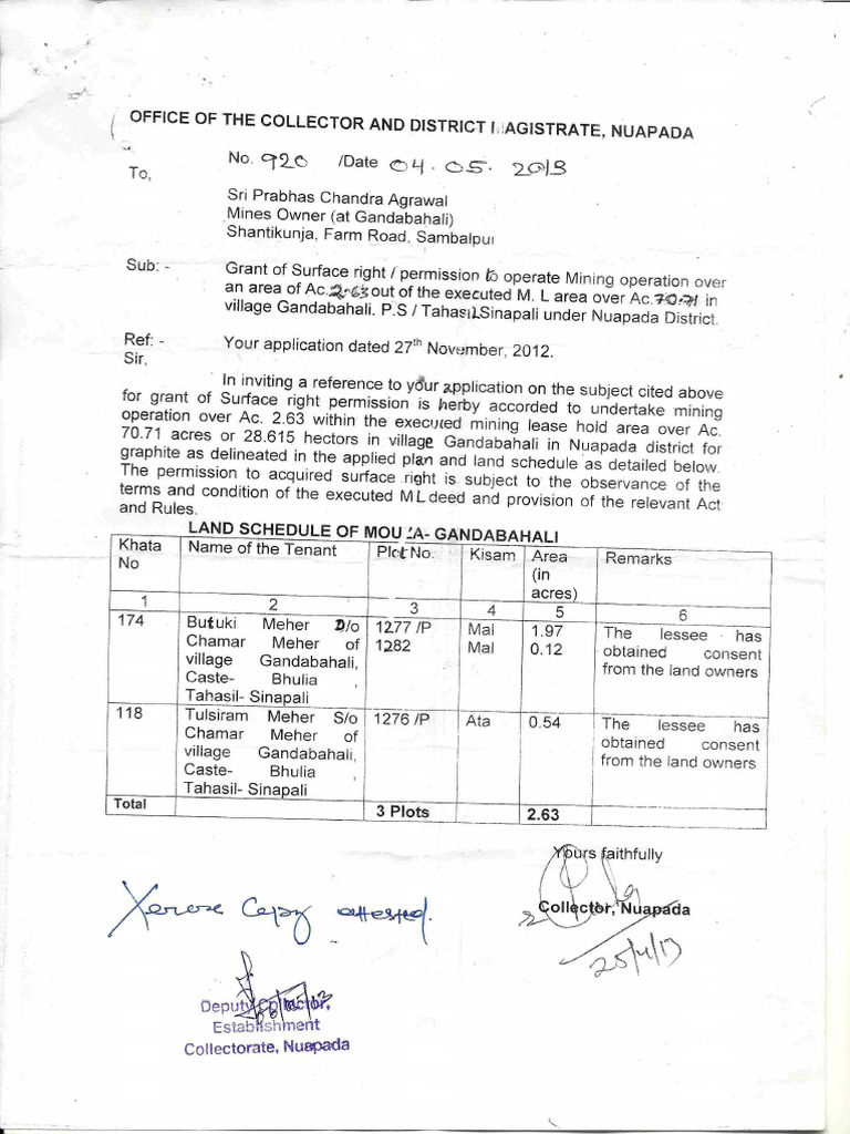 Permission to Operate | PDF