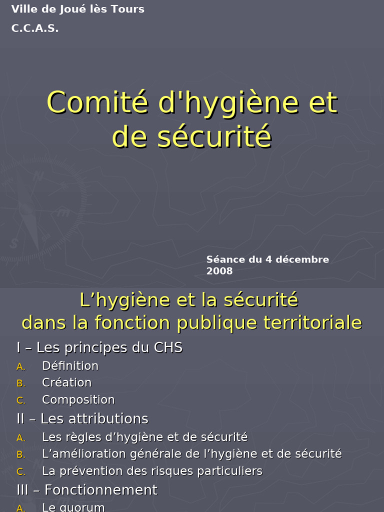 Hygiène et sécurité dans la fonction publique | PDF | Sécurité | Hygiène