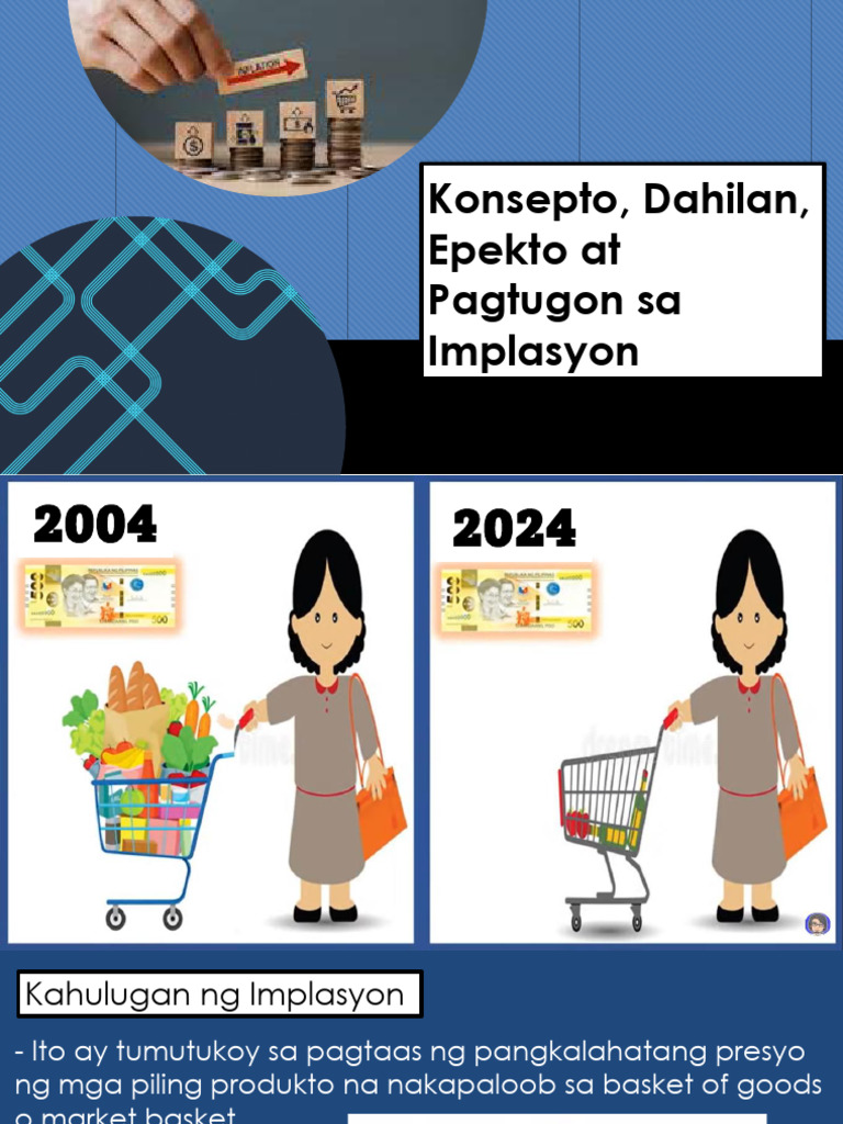Ikatlong Markahan Lesson 3 Konsepto Dahilan Epekto at Pagtugon Sa Implasyon | PDF