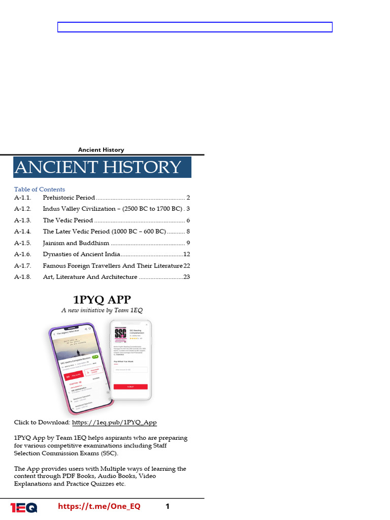 Ancient Indian Civilizations Guide | PDF | Ashoka