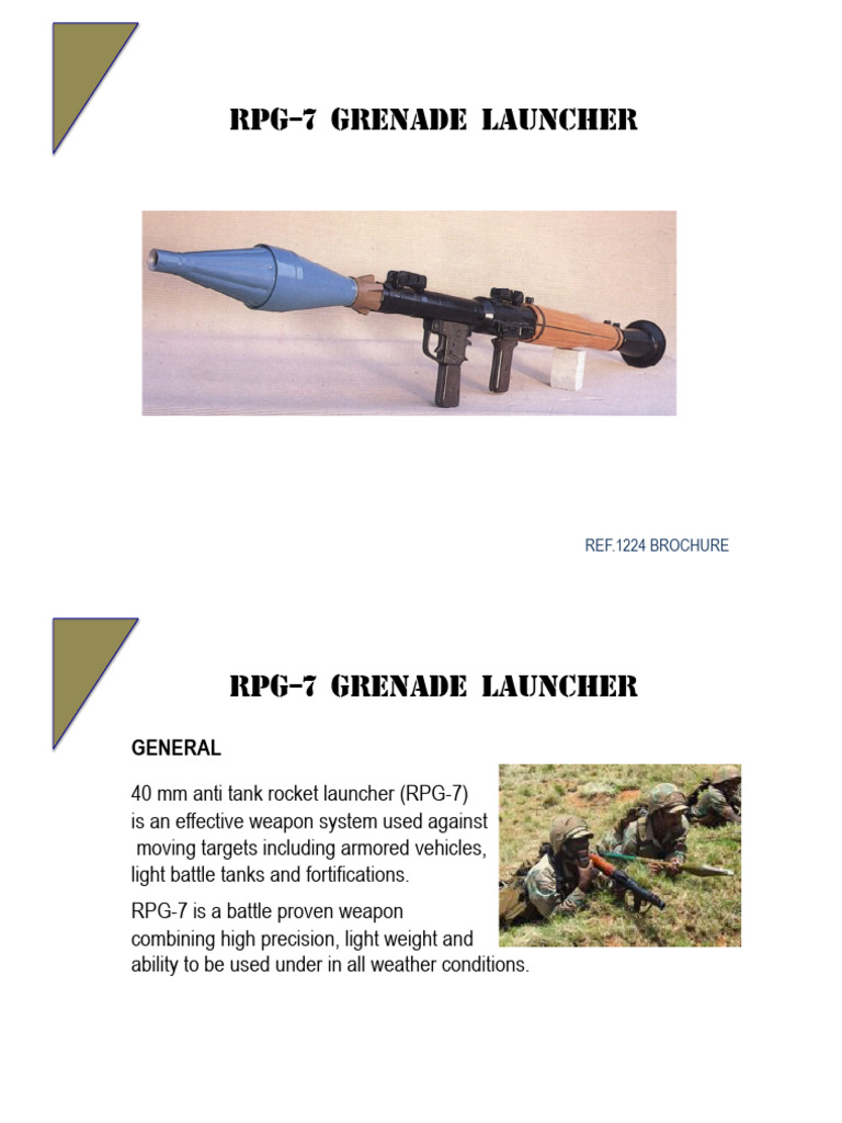 Ref 1224 Brochure RPG-7 | PDF