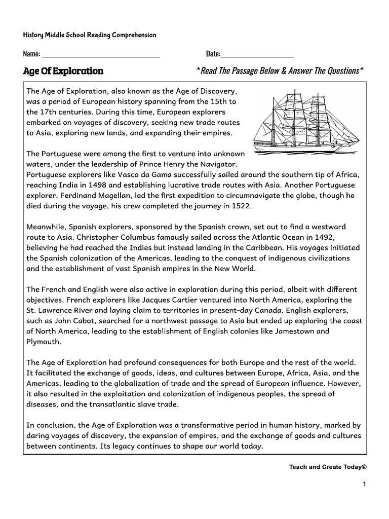 Columbus Reading 2 | PDF