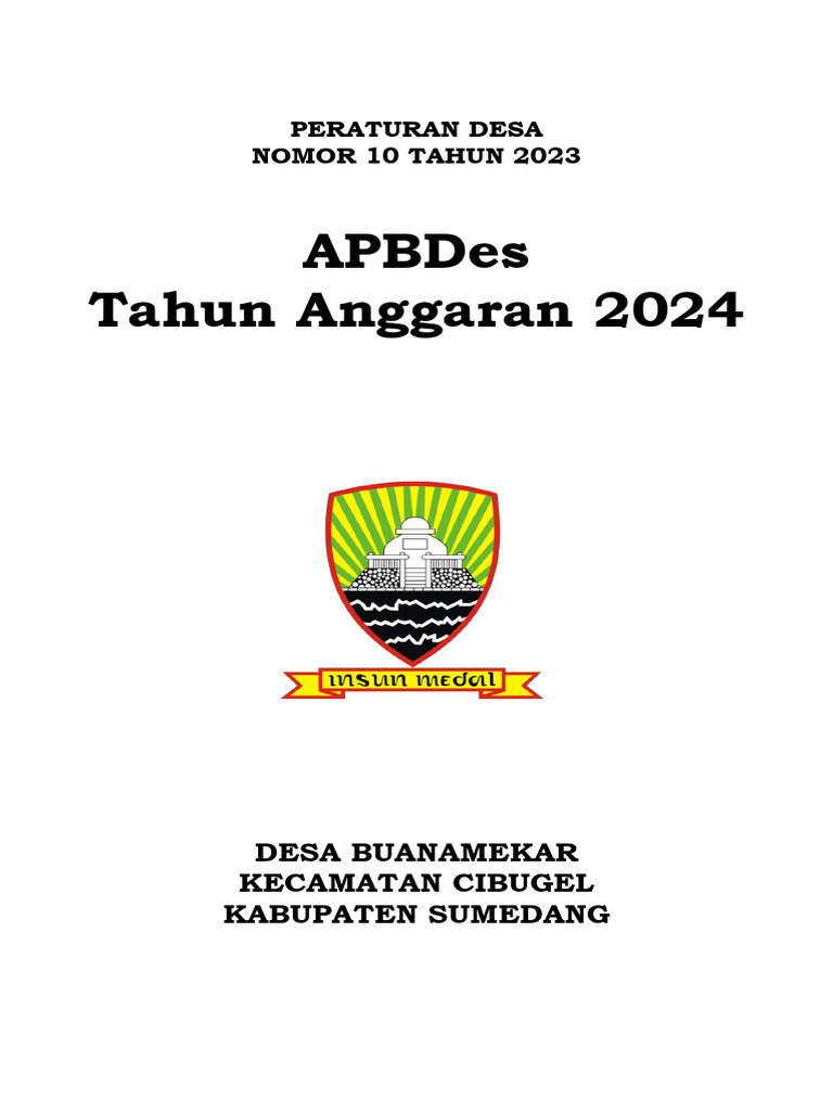 03 Perdes Apbdes 2024 | PDF