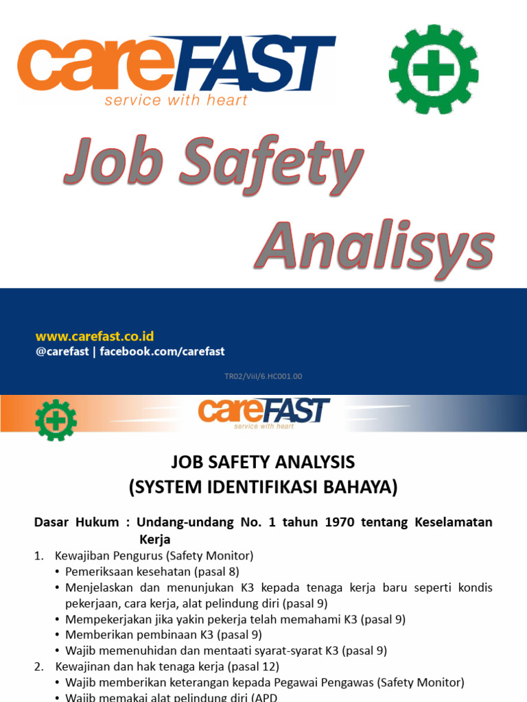 Job Safety Analisys | PDF