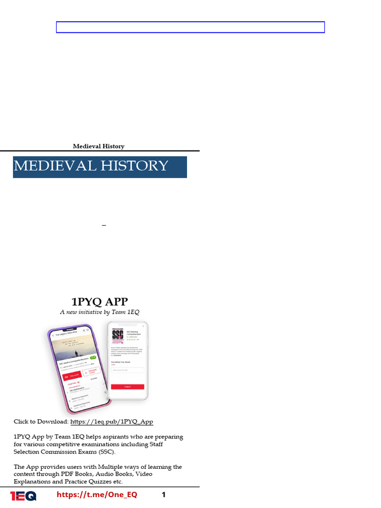 Medieval History - Trigger | PDF