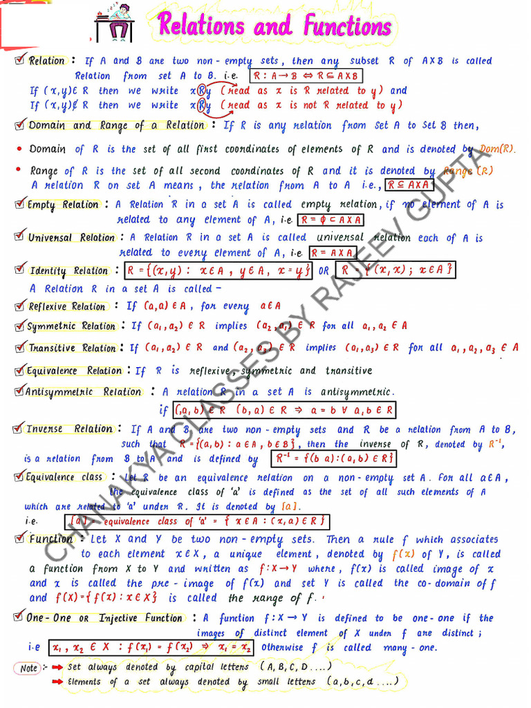 XII_Formulas Chanakya Classes 2025 | PDF