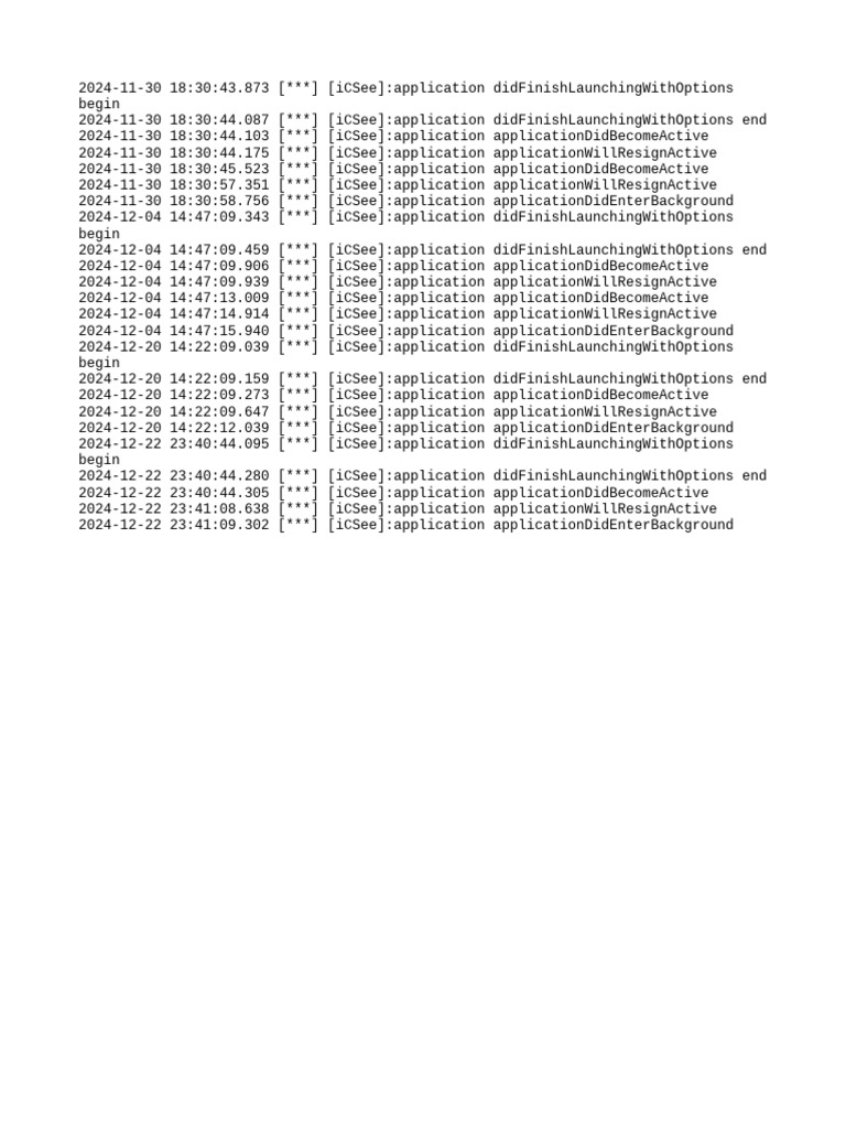 App - Debug - Log 2 | PDF
