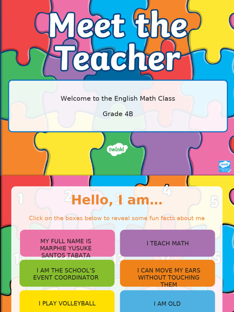 Grade 4B Math Class Overview | PDF