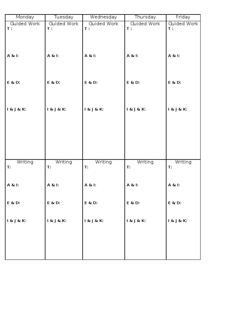 Center Lesson Plans | PDF