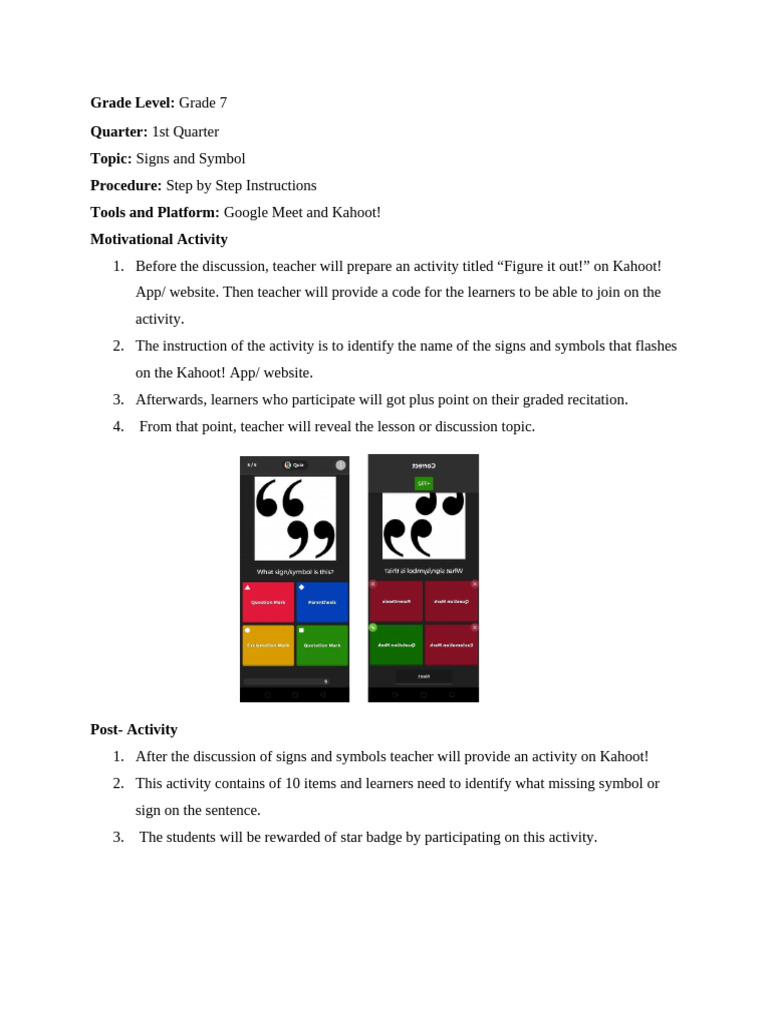 Activity-for-Reading-BSE-English-3A | PDF
