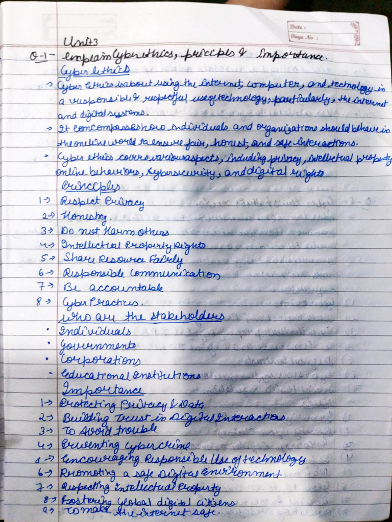 Unit 3 Cs Important | PDF