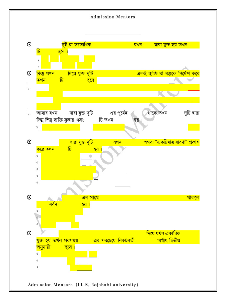 Right Form of Verbs for Admission Tests | PDF | Verb | Grammatical Number