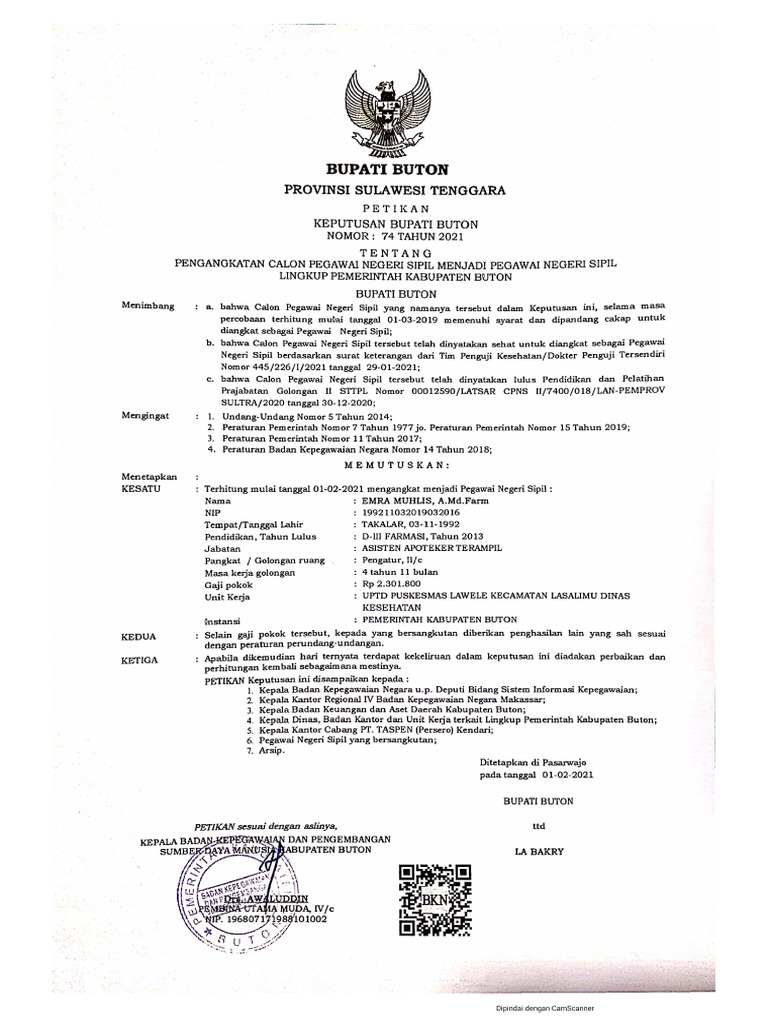 Dok Pertimbangan Teknis KP | PDF