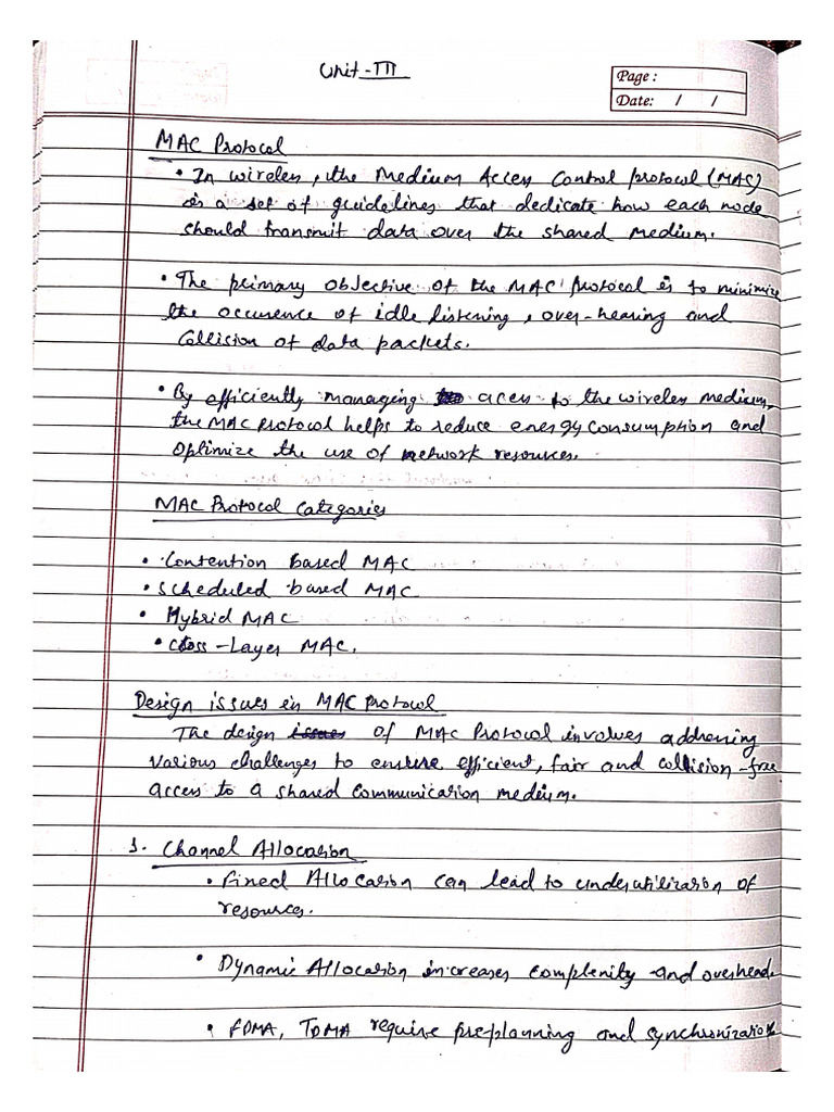 Ad Hoc Unit 3 Half | PDF