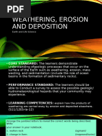 Agents of Weathering | PDF | Weathering | Erosion