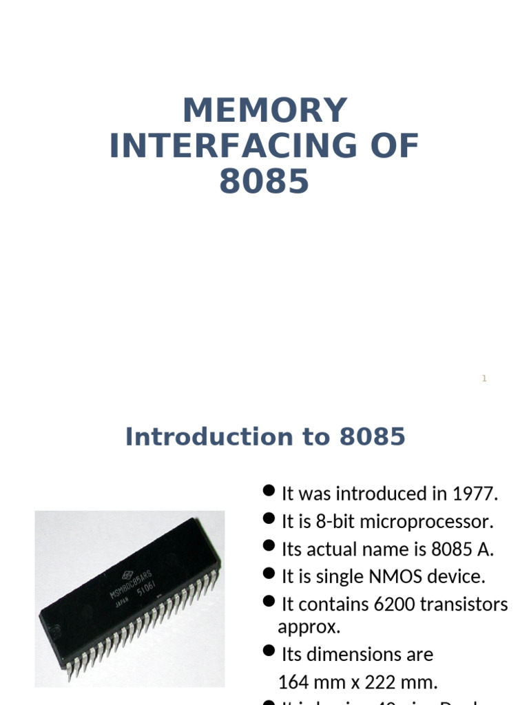 Memory Interfacing | PDF | Random Access Memory | Dynamic Random Access ... Memory Interfacing | PDF | Random Access Memory | Dynamic Random Access ...