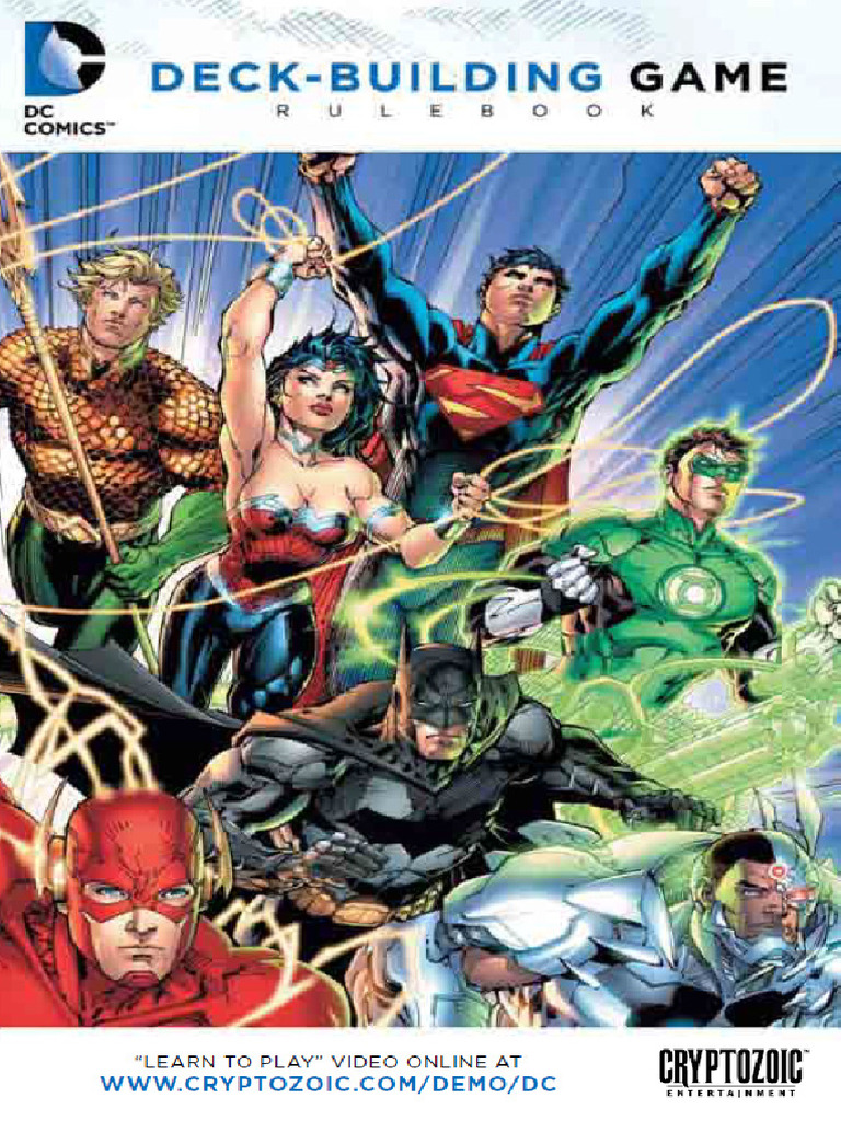 DC Comic Deck Building Game Espanol (Ultimo Turno) | PDF
