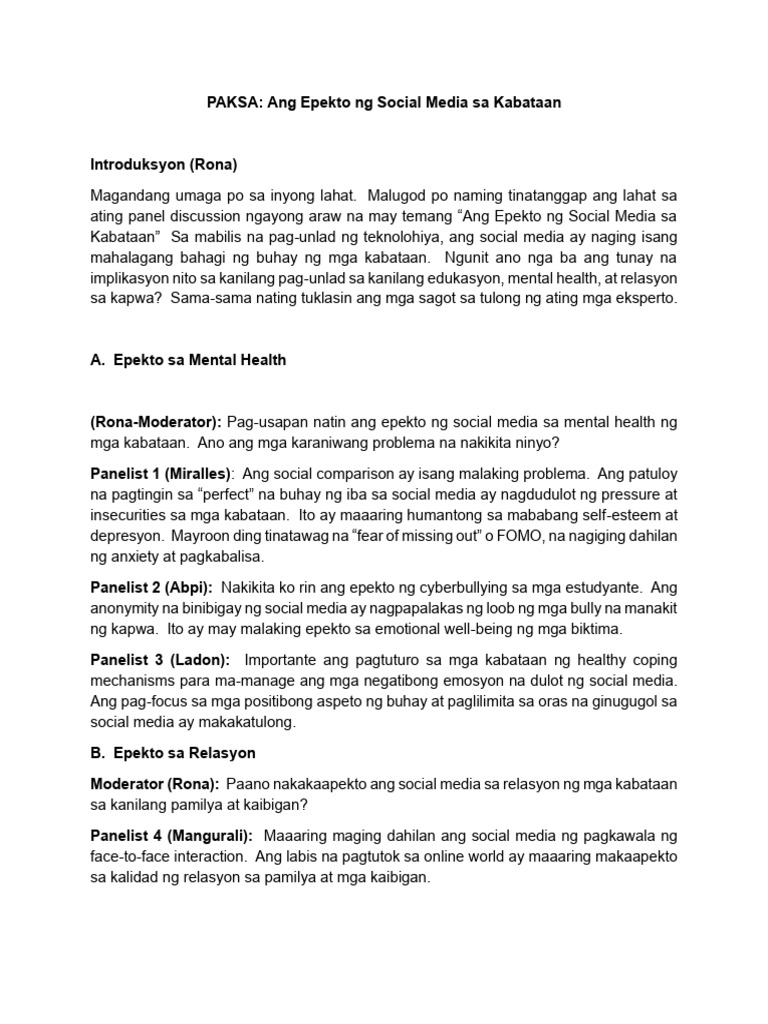 Filipino (Script) | PDF