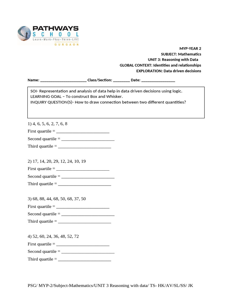 Quartiles TS | PDF
