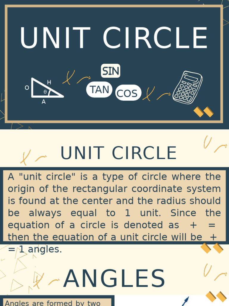 1. Unit of Circle | PDF | Angle | Circle