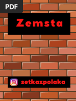 Notatka Zemsta | PDF