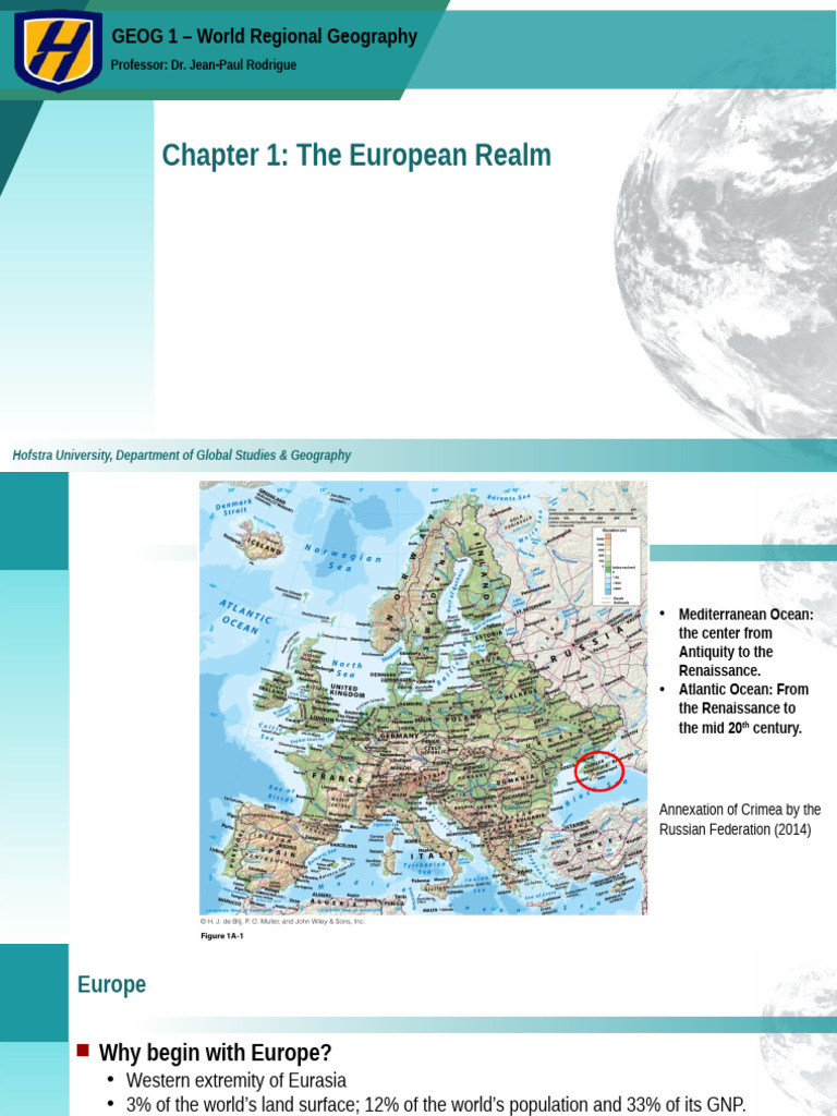 GEOG 1 Chapter 1 Europe | PDF | European Union | Europe