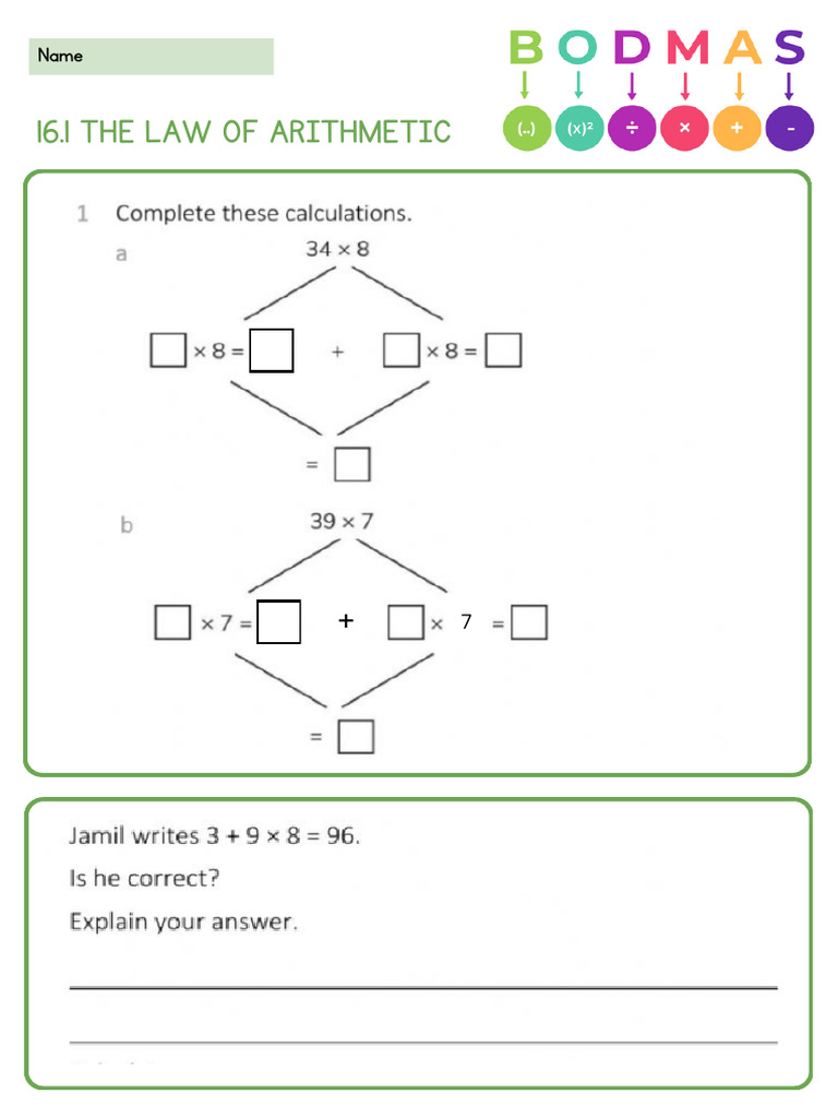 16.1 The Law of ARITHMETIC | PDF