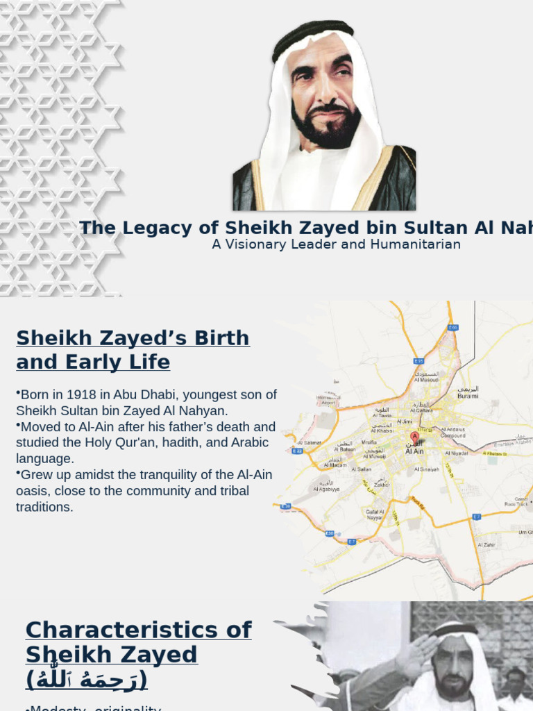 The Legacy of Sheikh Zayed | PDF | Religious Faiths | Abrahamic Religions