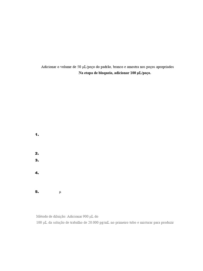IL-6 Protocolo Elabscience | PDF | Elisa | Química Física