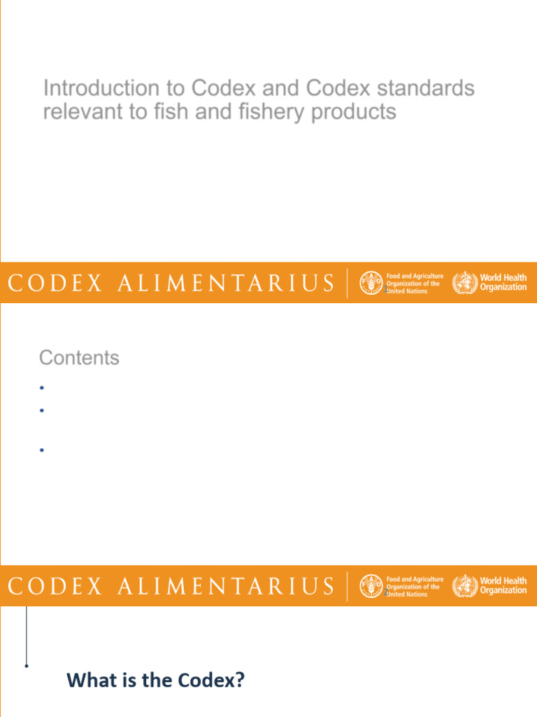 Codex Guidance and Codes of Practice | PDF | Food Safety | Hazard ...
