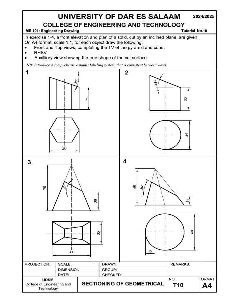 ME101 Tutorial 10 | PDF