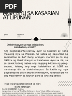 MGA DAPAT MALAMAN TUNGKOL SA BAWAL BASTOS LAW | PDF