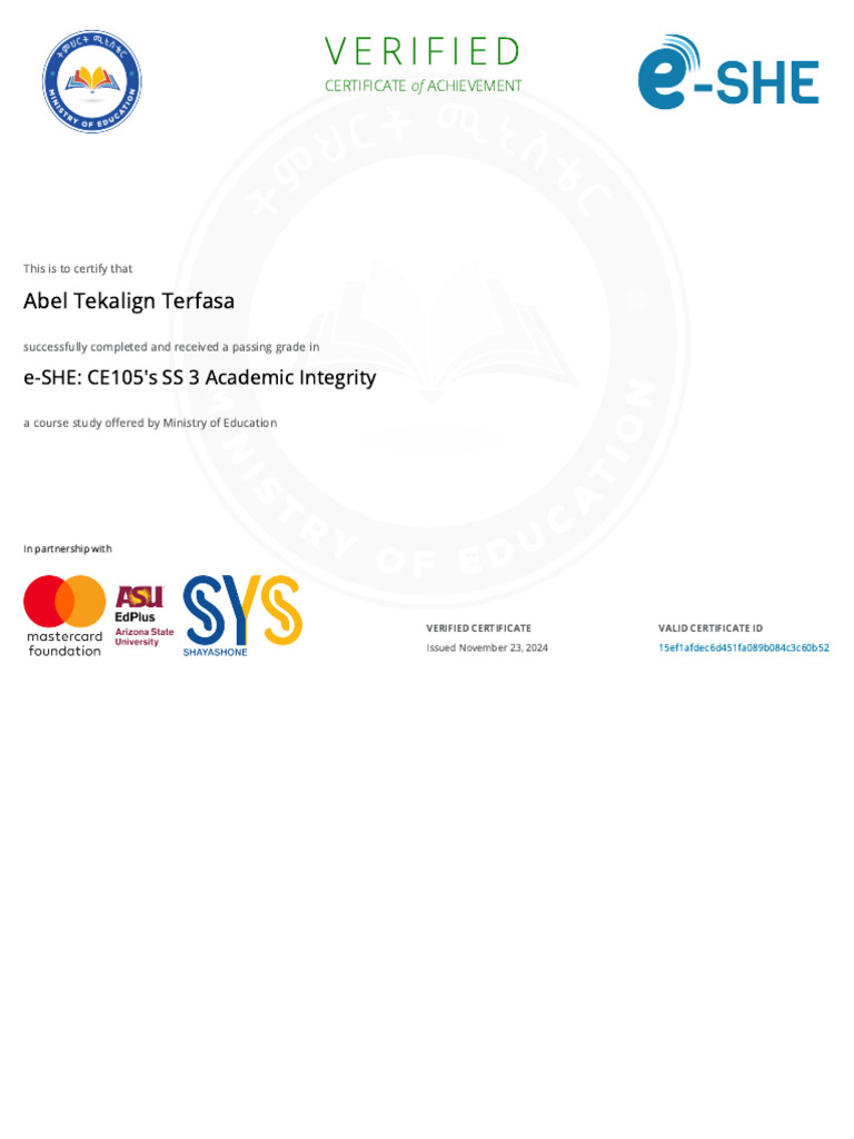 Academic Integrity | PDF