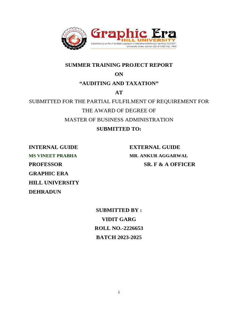 FINAL AUDITING... | PDF | Audit | Taxes