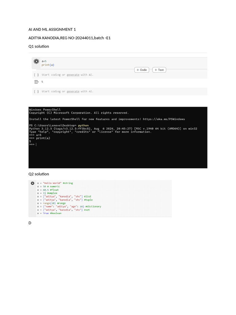 Aditya Kanodia Assignment (Reg No-20244011) | PDF