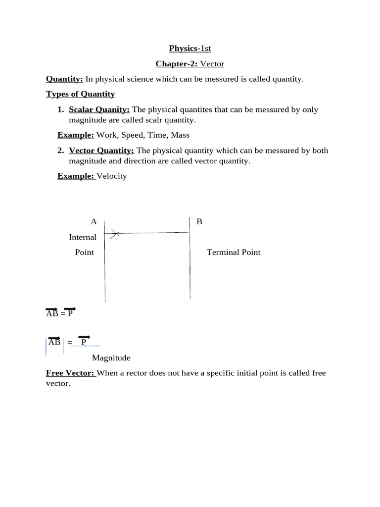Physics - 1st Paper | PDF