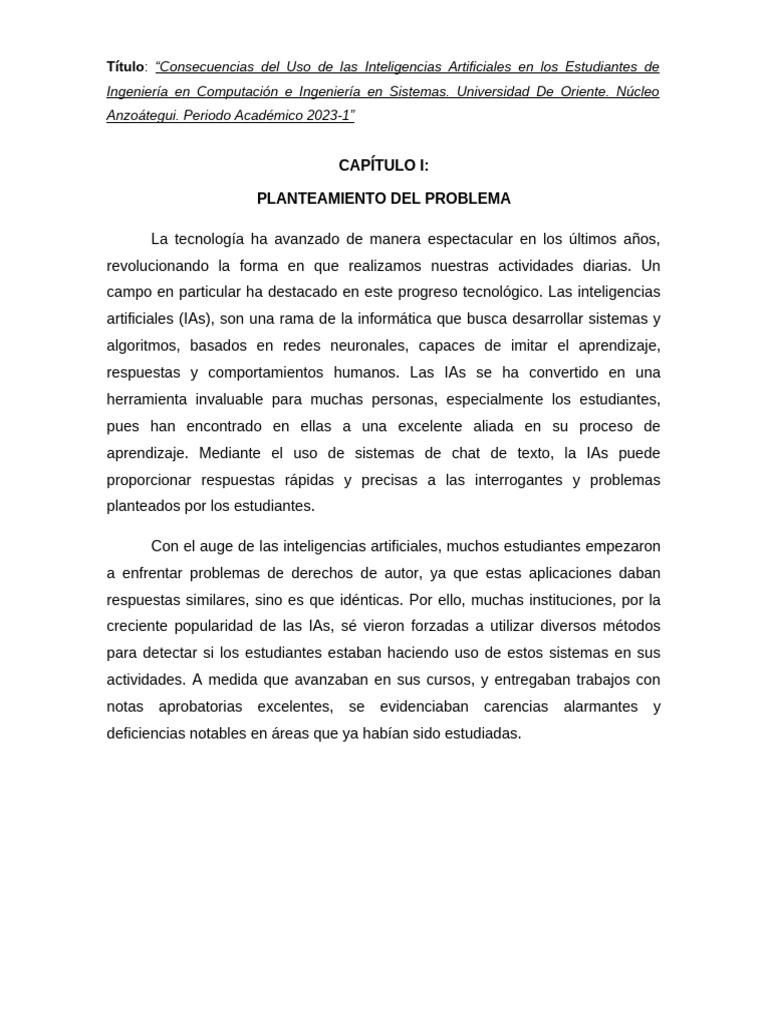 Capitulo 1 Definitivo (En Progreso) | PDF | Inteligencia artificial | Inteligencia (IA) y semántica