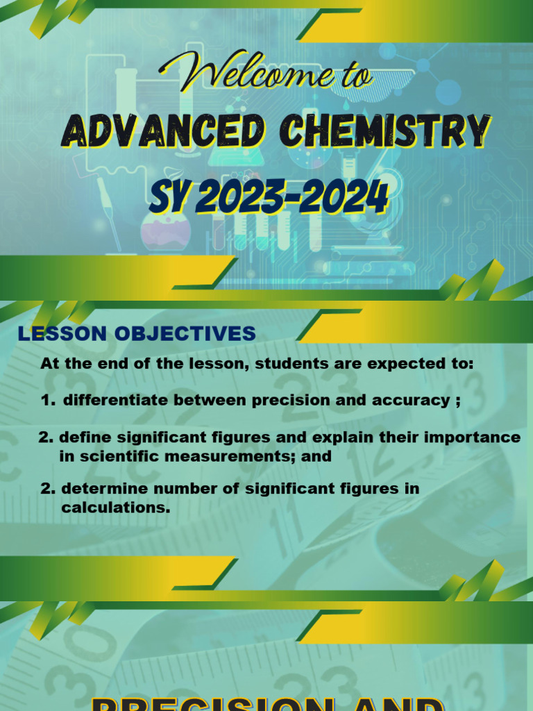 Precision and Accuracy and Significant Figures | PDF | Significant ...