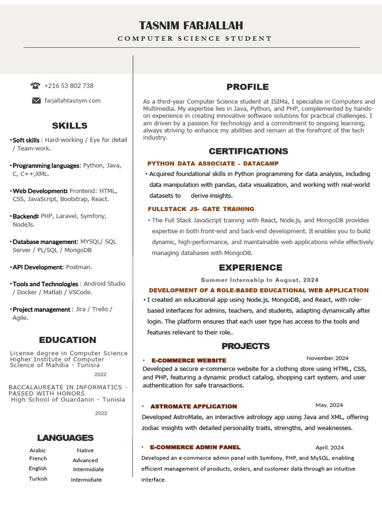 cv2 | PDF | Software Engineering | Computing