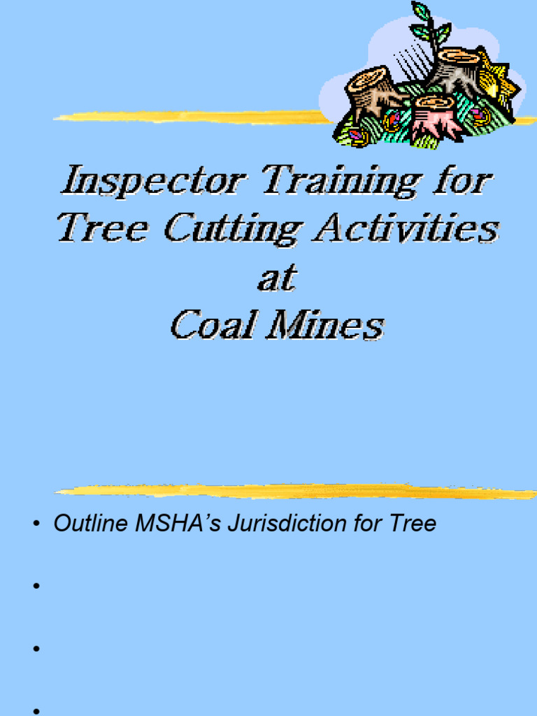 Inspector Tree Cutting Training 3 (Revised) | PDF | Personal Protective ...