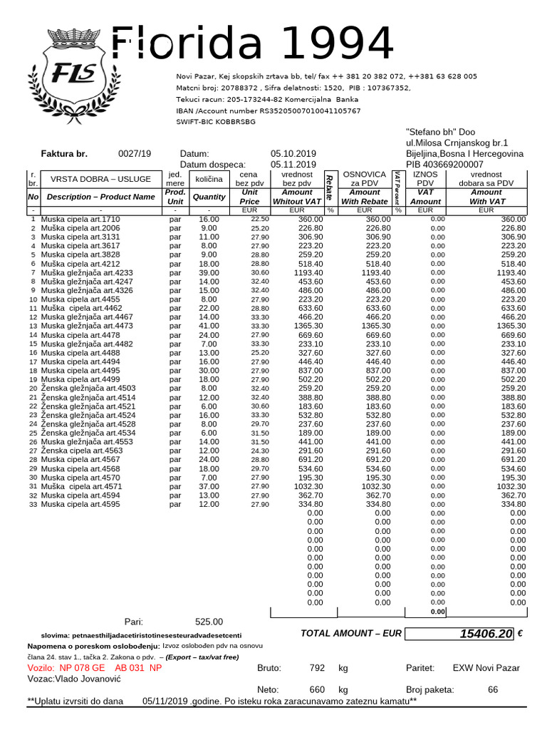 0027-19 Stefano BH S | PDF