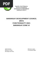 Barangay Disaster Risk Reduction & Management (BDRRM) Plan 2025 | PDF ...
