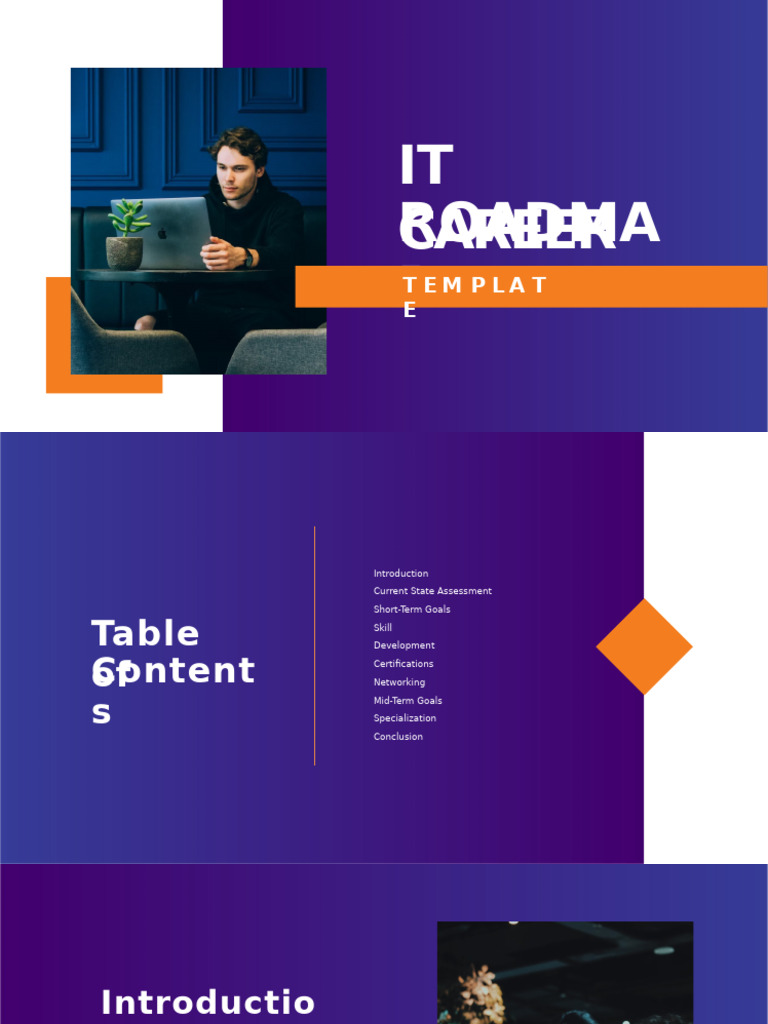 IT Career Roadmap Presentation | PDF | Computing