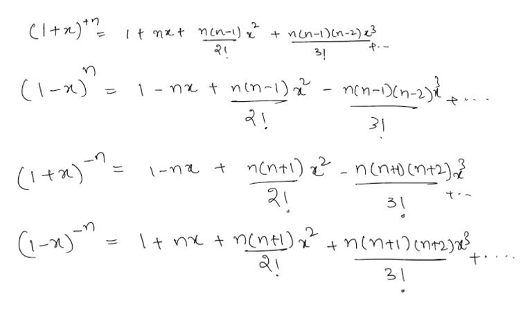 Binomial Expansions | PDF